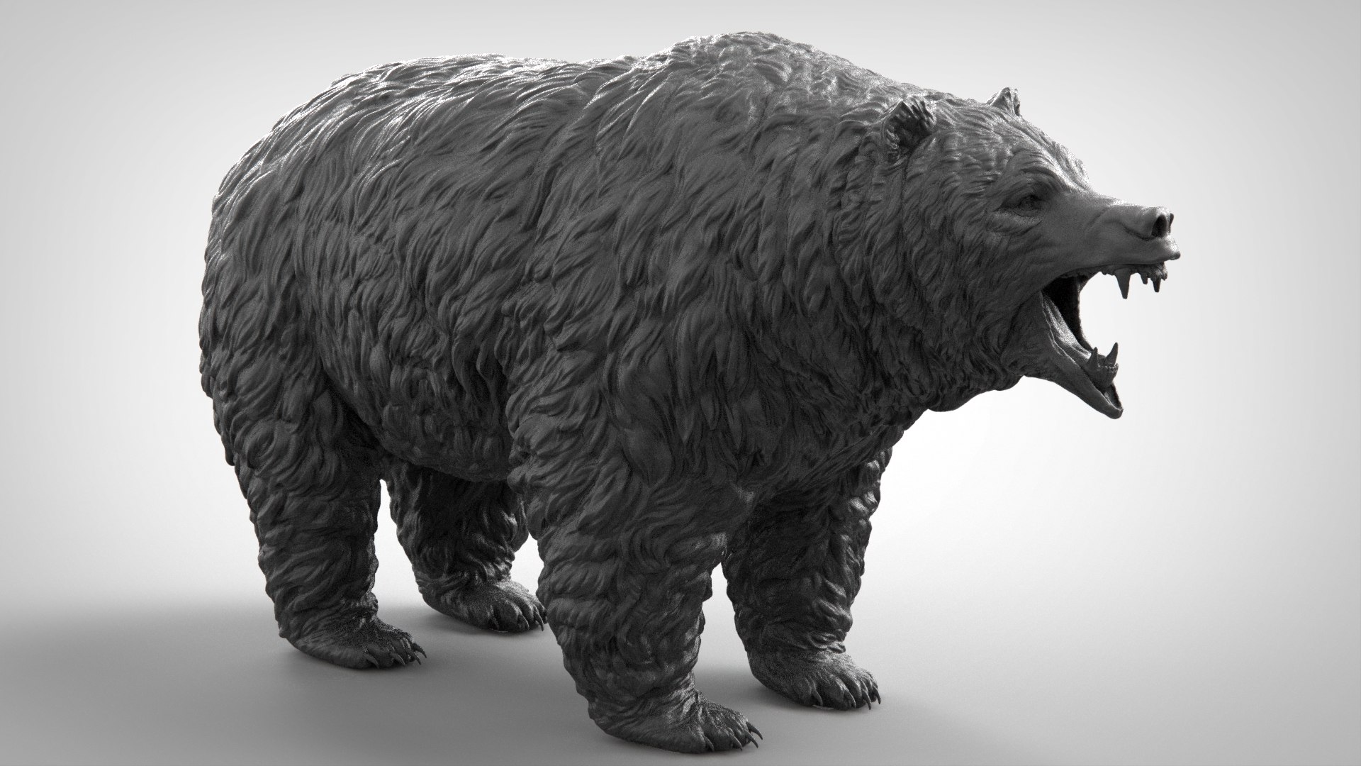 Bear Realistic 3D Model - TurboSquid 1264067