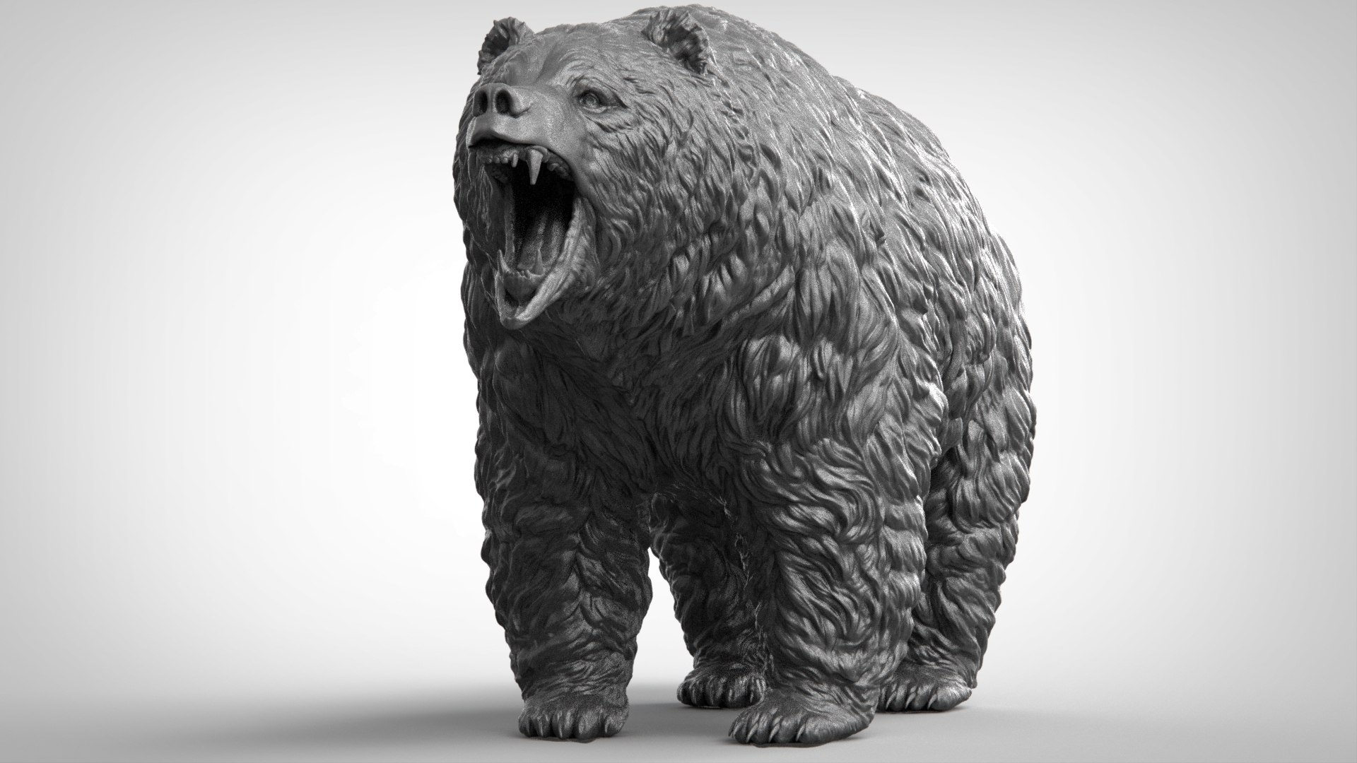 Bear Realistic 3D Model - TurboSquid 1264067