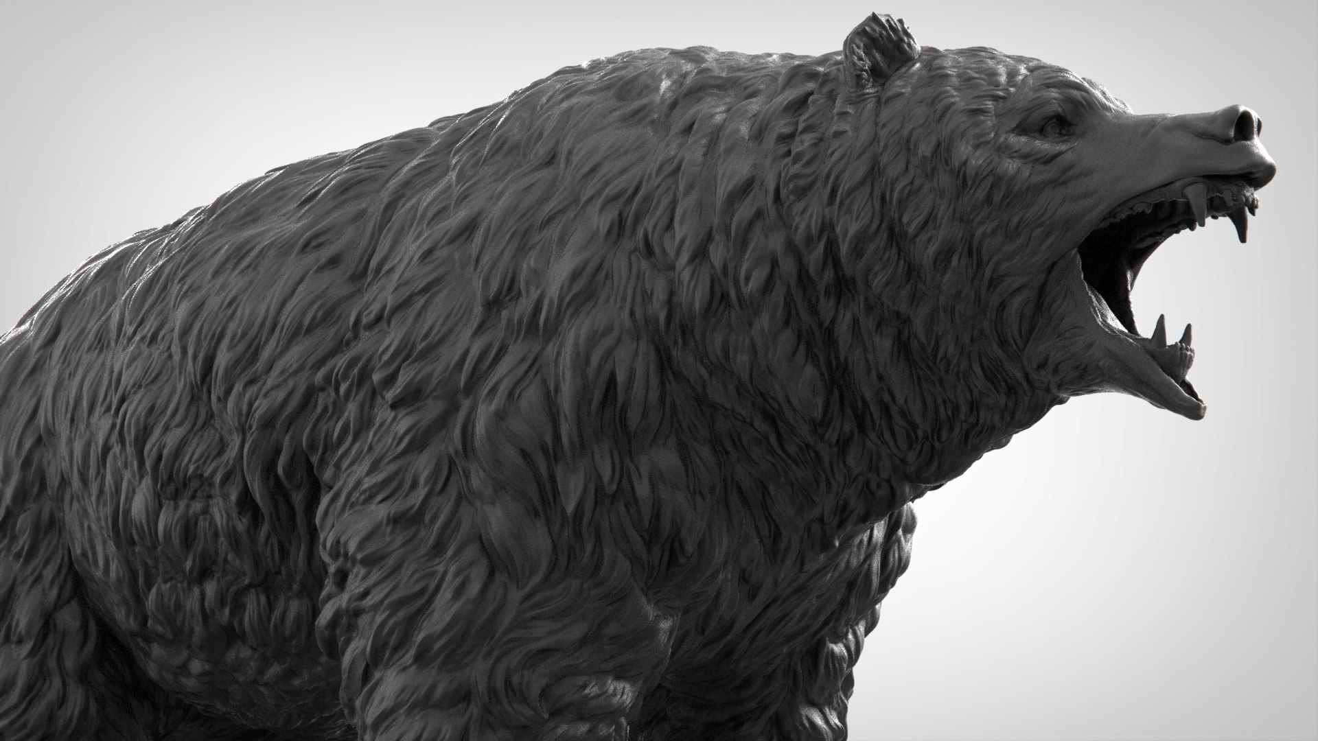 Bear Realistic 3D Model - TurboSquid 1264067