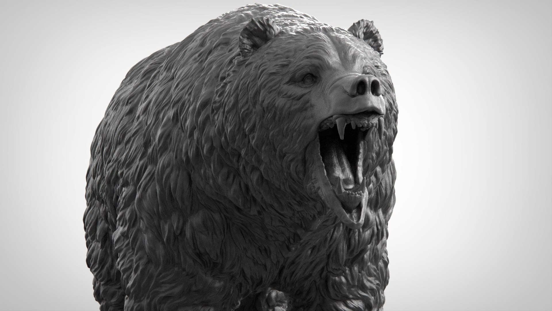 Bear Realistic 3D Model - TurboSquid 1264067
