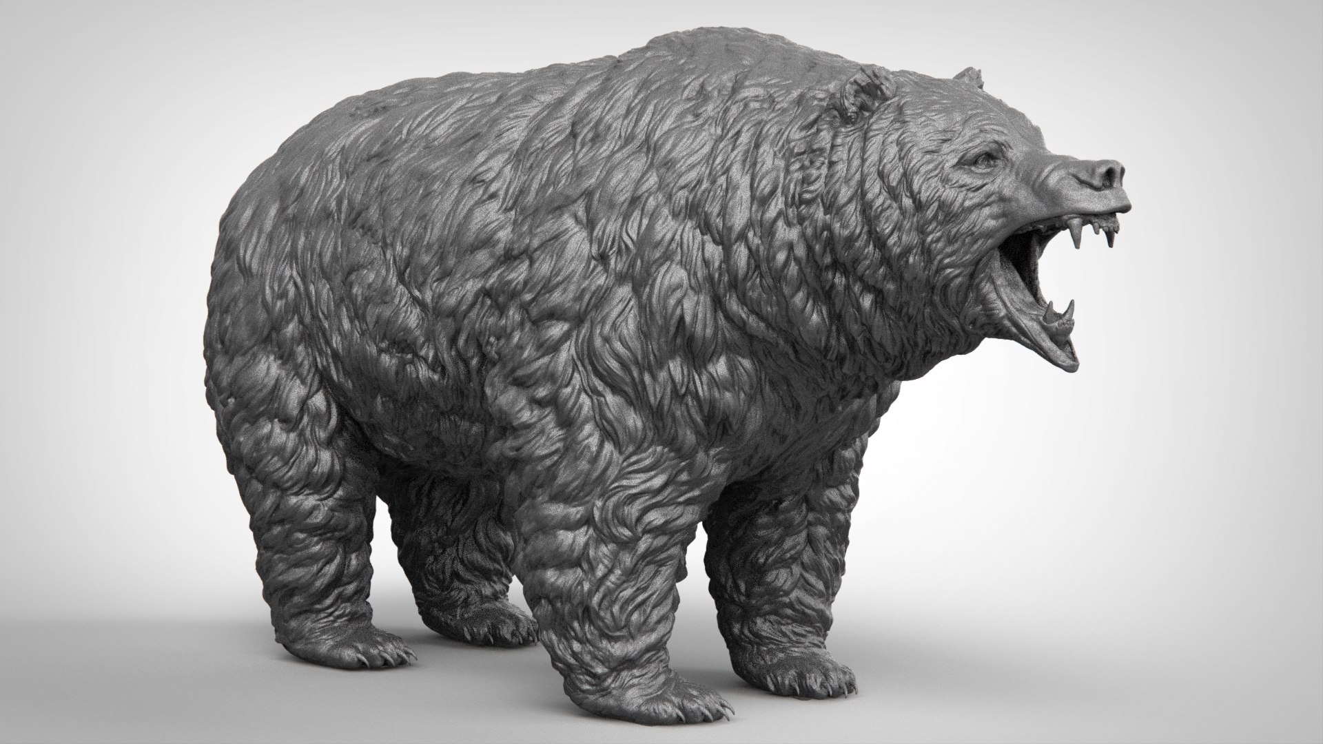 Bear Realistic 3D Model - TurboSquid 1264067