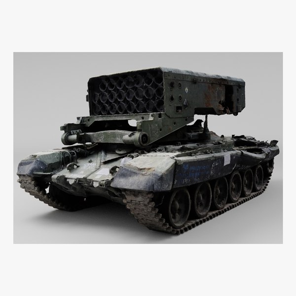 Russian TOS-1 Buratino TOS-1A Solntsepyok destroyed by Ukrainian army ...