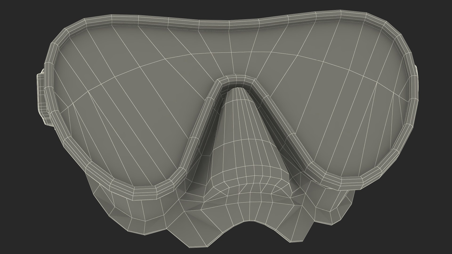 3D Diving Mask - TurboSquid 2130154