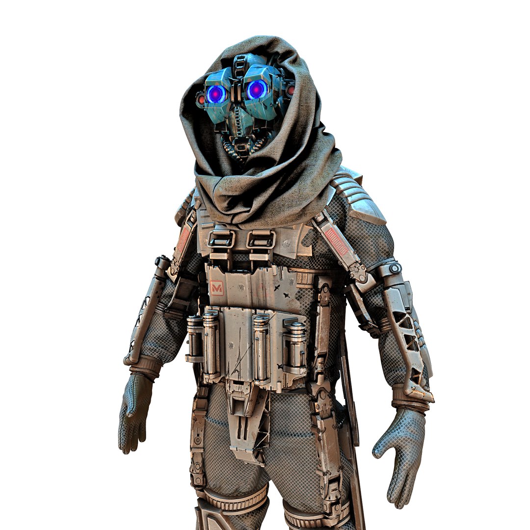 Infiltrator Robot Hd 3D Model - TurboSquid 1330833