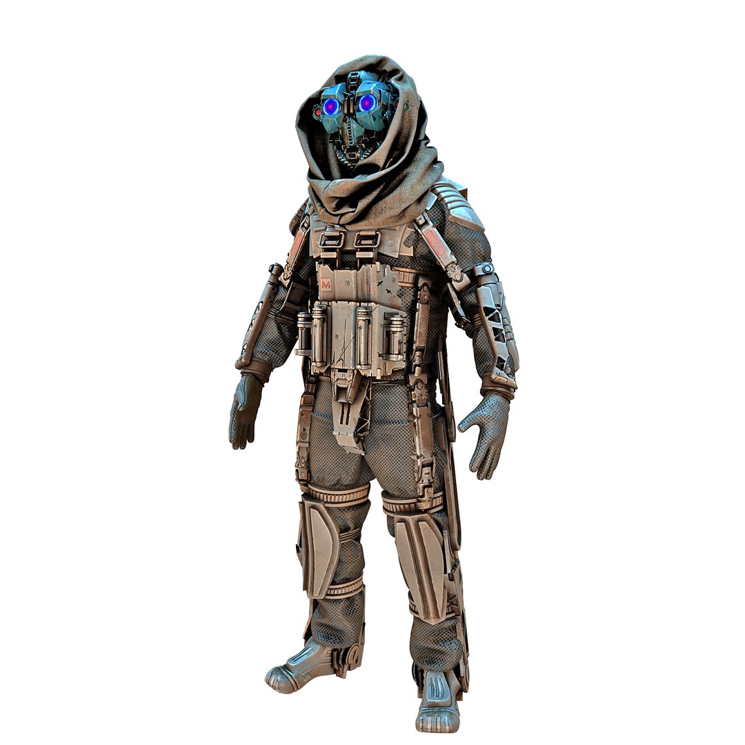 Infiltrator Robot Hd 3D Model - TurboSquid 1330833