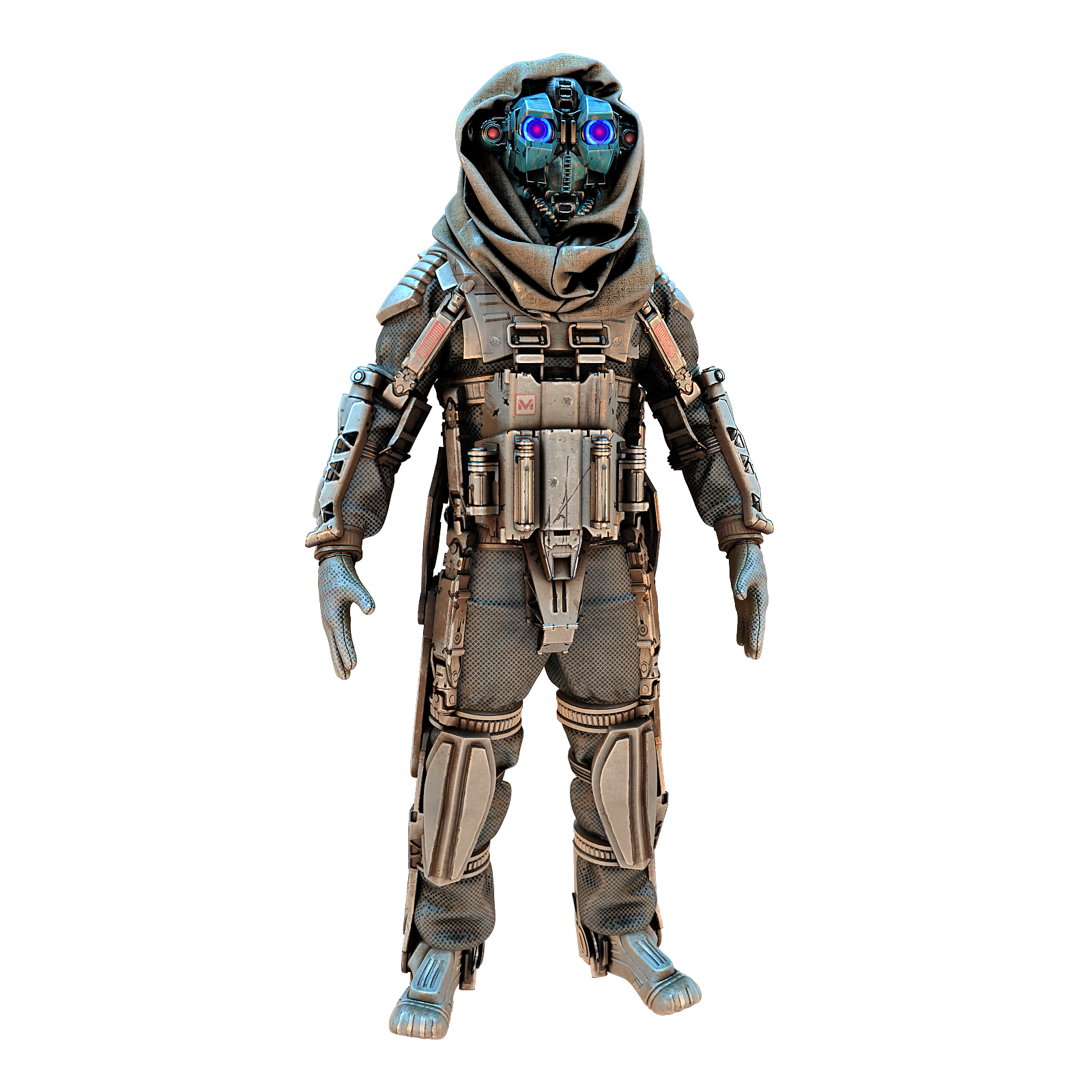 Infiltrator robot hd 3D model - TurboSquid 1330833