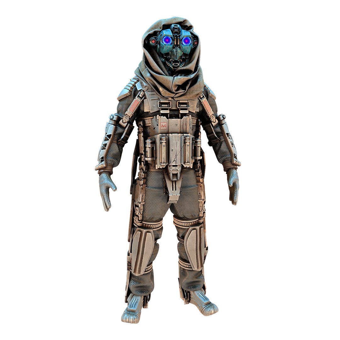 Infiltrator Robot Hd 3D Model - TurboSquid 1330833