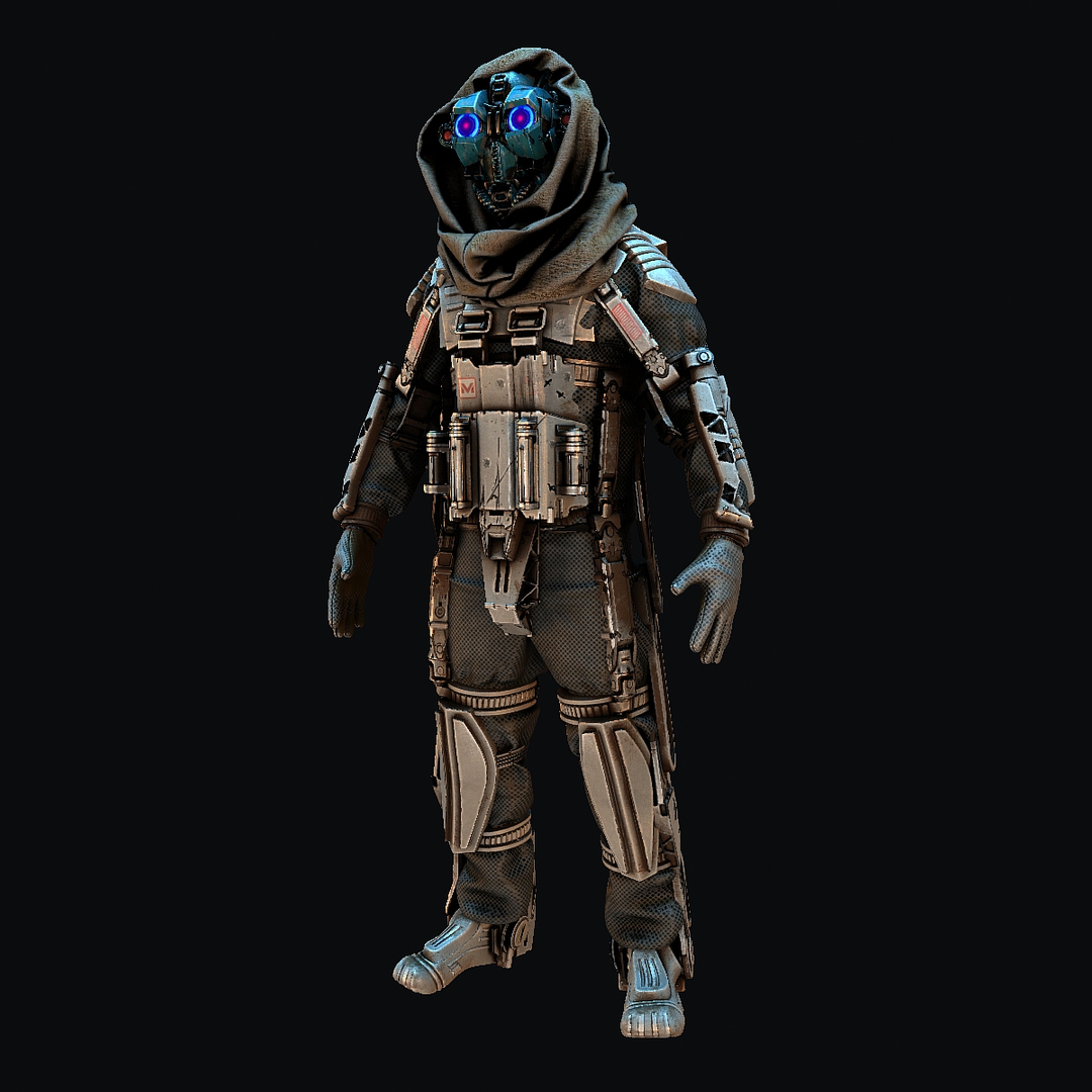 Infiltrator Robot Hd 3D Model - TurboSquid 1330833