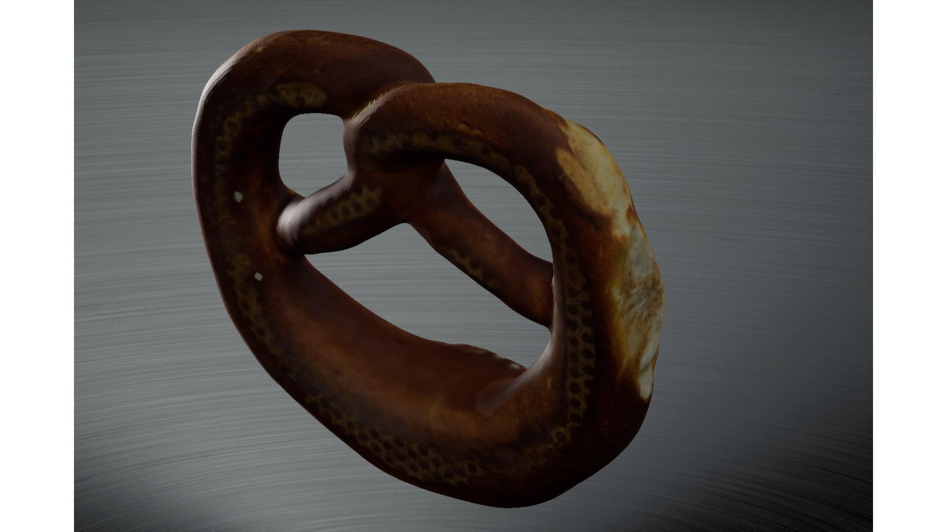 Pretzel - High Poly 3D Model - TurboSquid 1859762