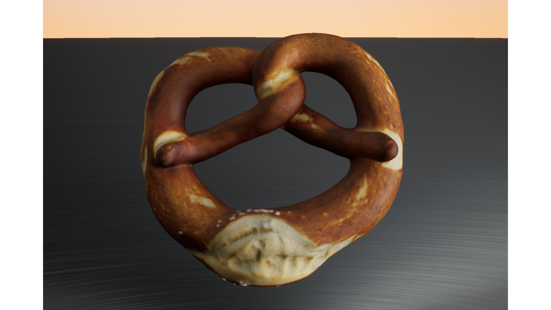 Pretzel - High Poly 3D Model - TurboSquid 1859762