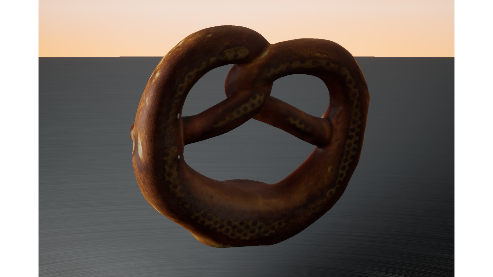 Pretzel - High Poly 3D Model - TurboSquid 1859762