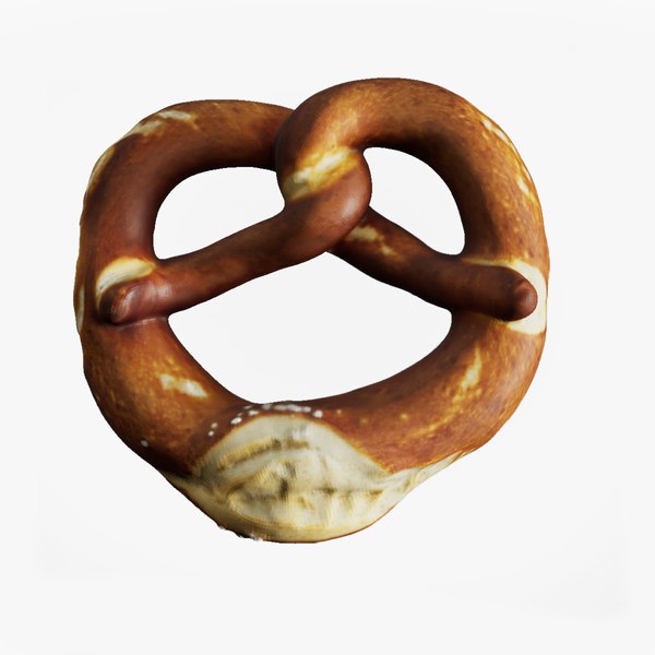Pretzel - high poly 3D model - TurboSquid 1859762