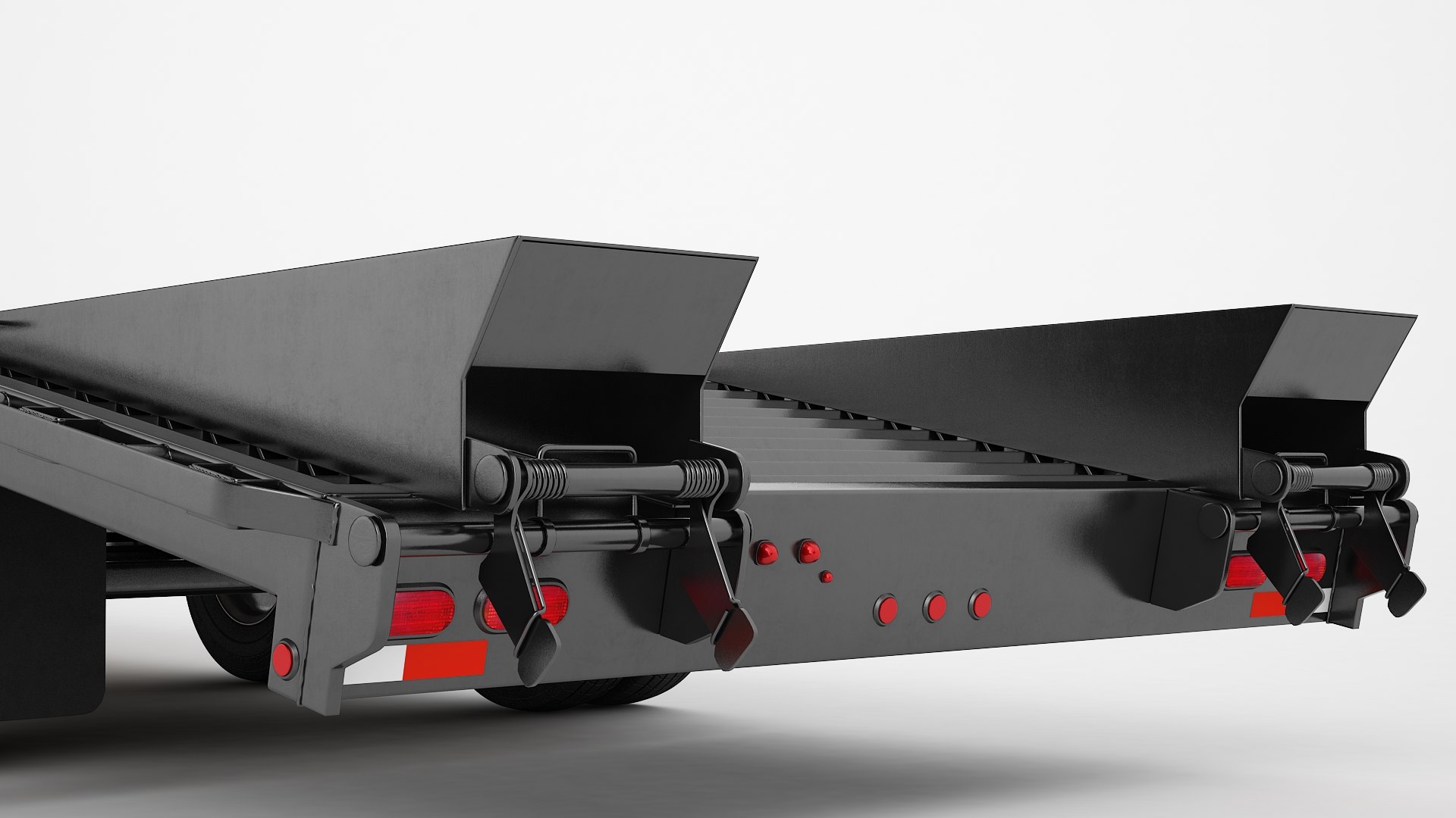 GMC SIERRA HD DENALI 2020 Gooseneck Trailer 04 Model - TurboSquid 2015413