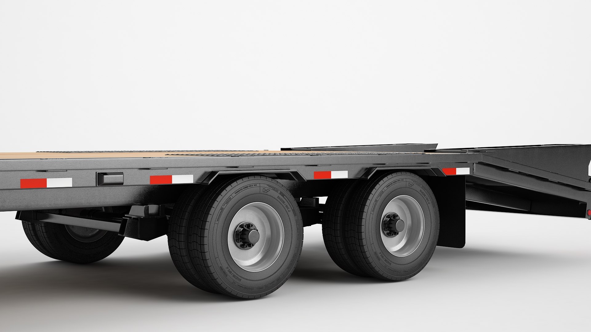 GMC SIERRA HD DENALI 2020 Gooseneck Trailer 04 Model - TurboSquid 2015413