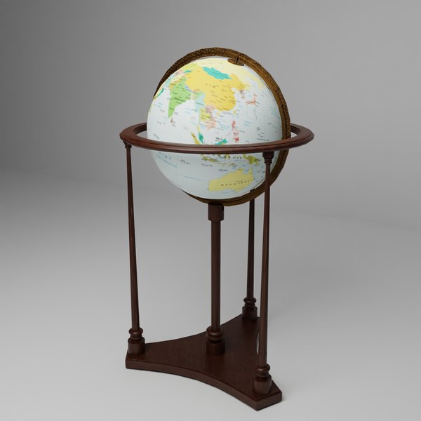 Free 3D Globe Models | TurboSquid