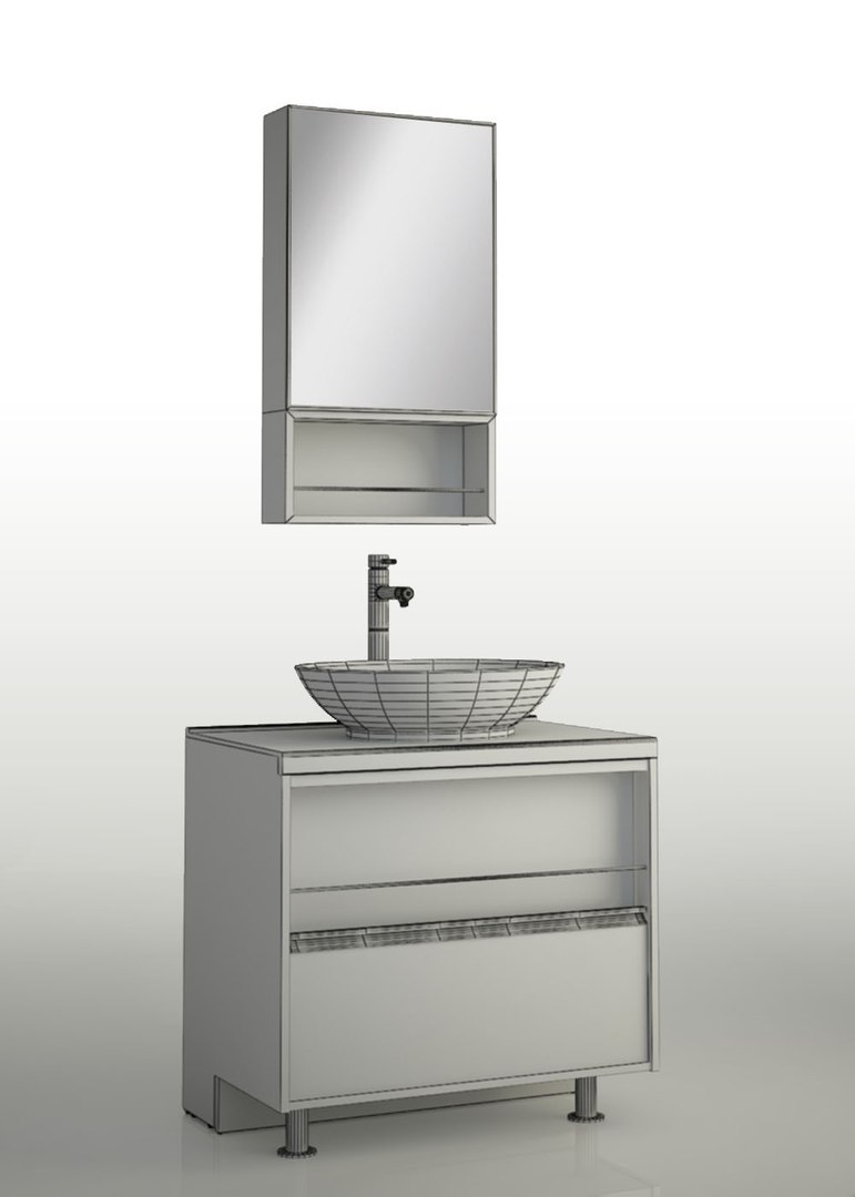 Modular Lavatory 3D Model - TurboSquid 1294545