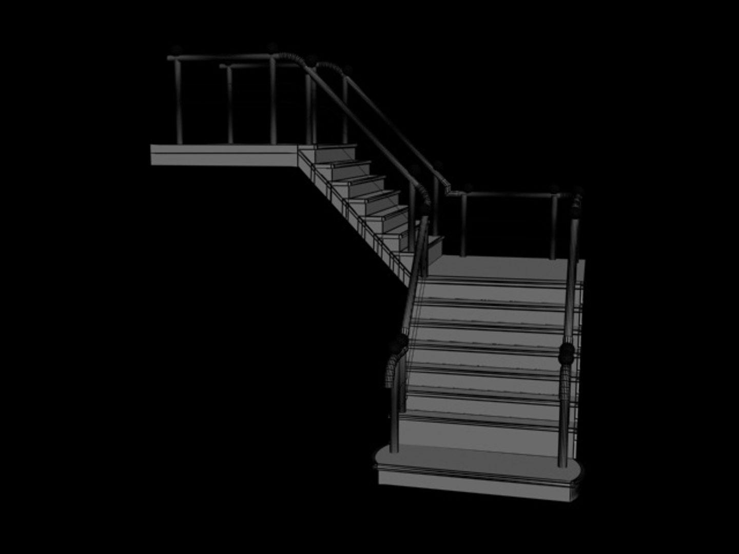 Free 3D stair - TurboSquid 1322329