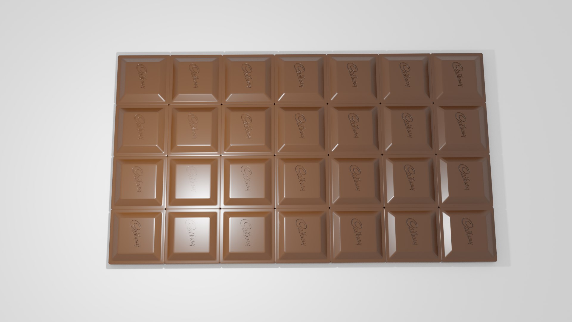 3D Chocolate Model - TurboSquid 1687216