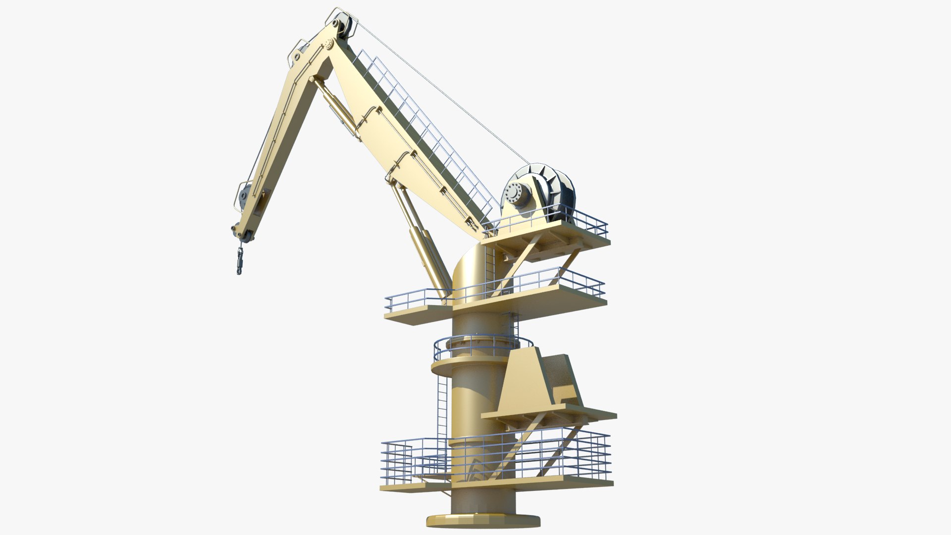 Lng Crane 3D Model - TurboSquid 1551256