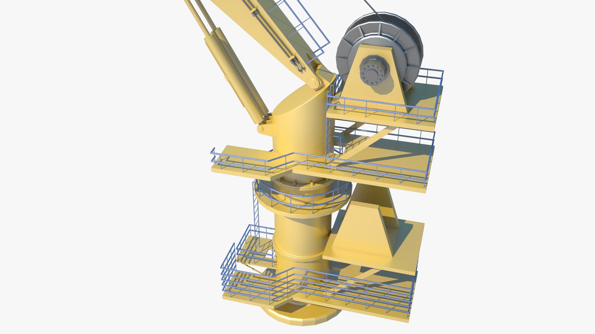 Lng Crane 3D Model - TurboSquid 1551256