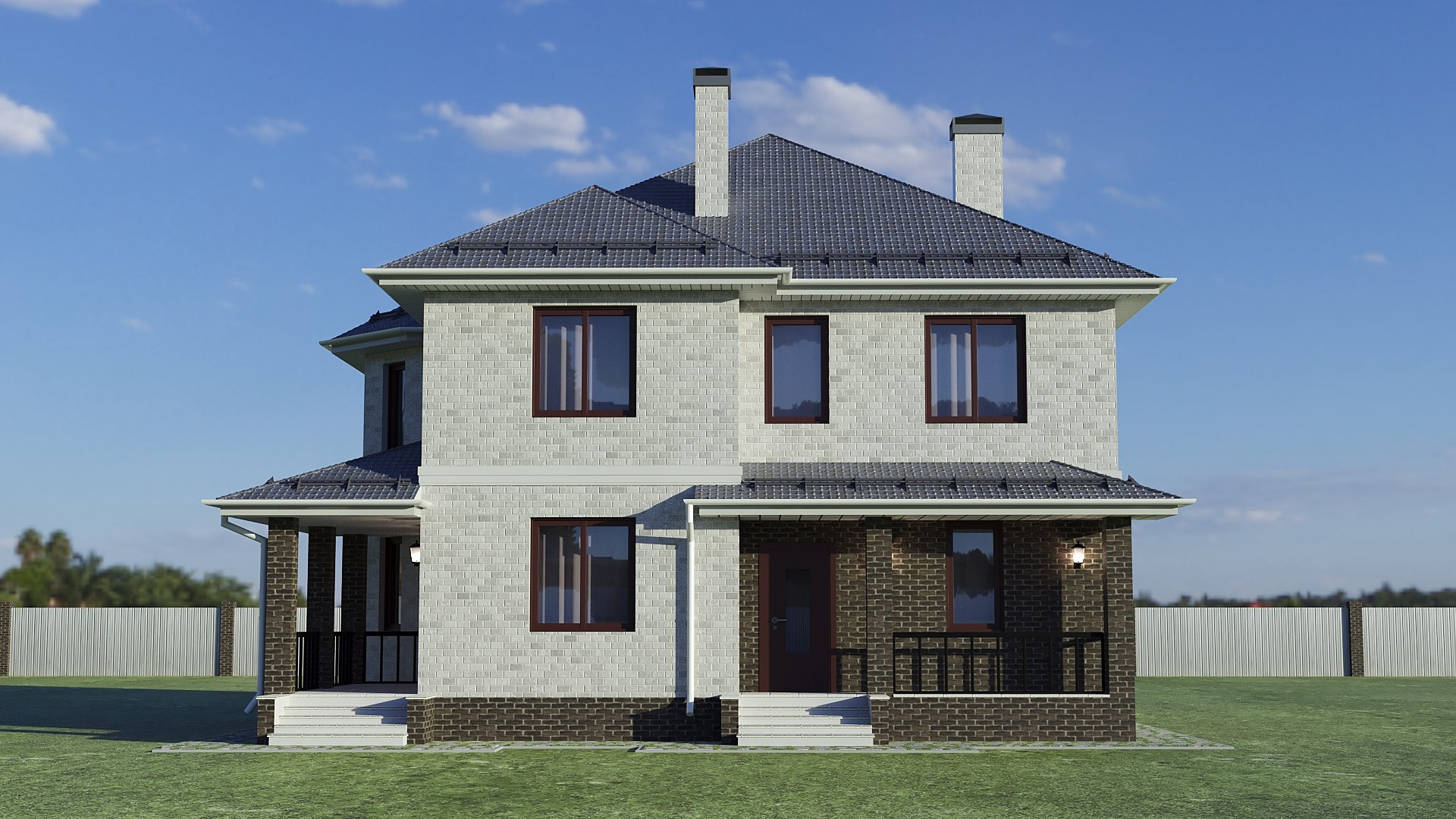 Free 3D Cottage Model - TurboSquid 2048494