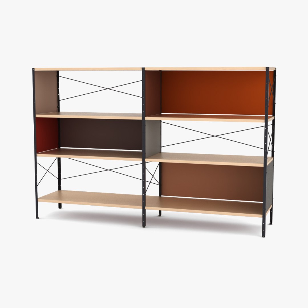 modelo 3d Eames Storage Unit Shelf - TurboSquid 2045695
