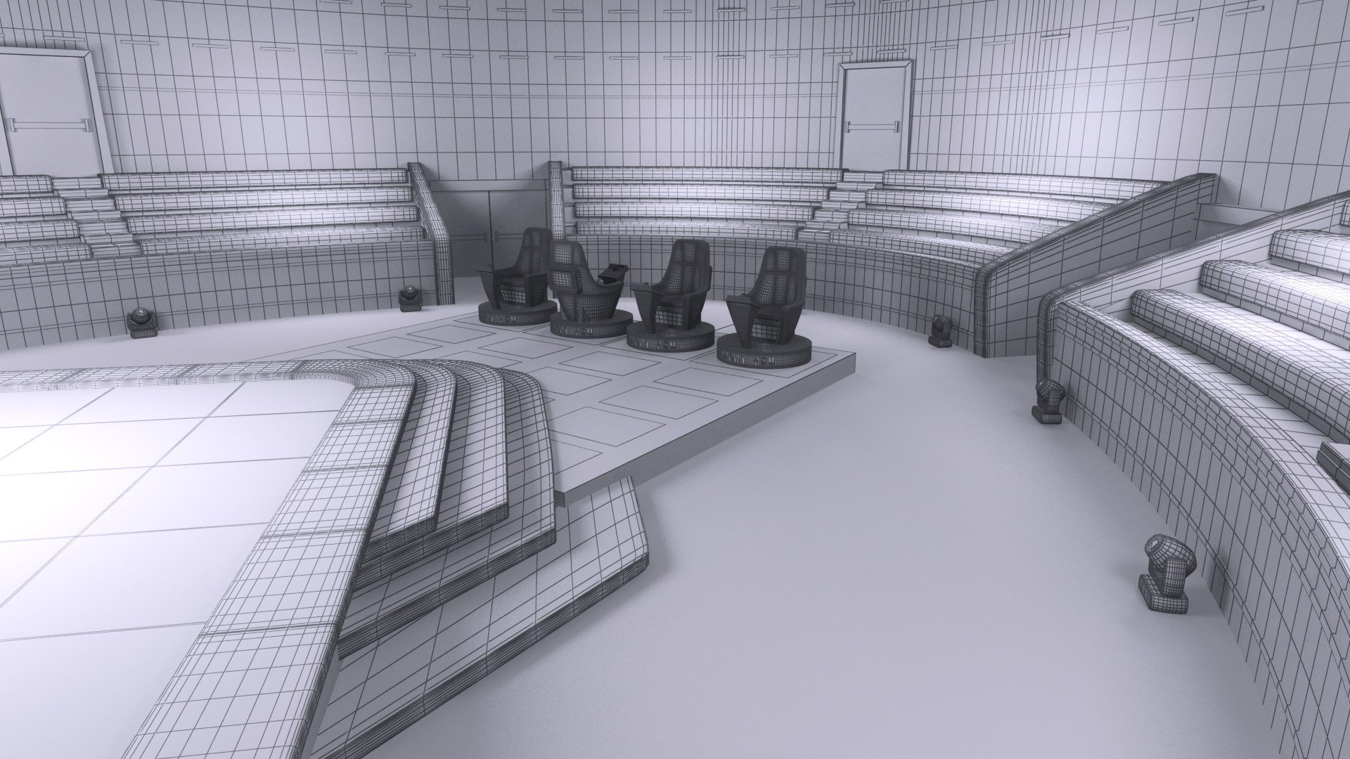 The Voice Tv Studio Collection 3D Model - TurboSquid 1725551