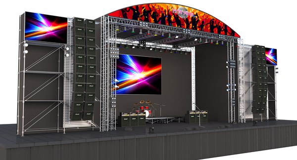 Palco 3D Modelos para Baizar | TurboSquid