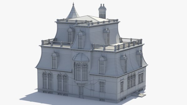 Victorian House 3D model - TurboSquid 1941225