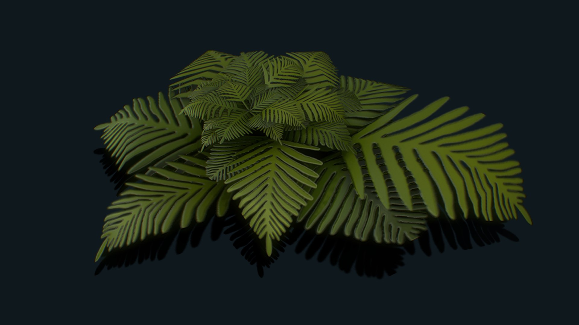 Free 3D Stylized Plant - TurboSquid 1587037