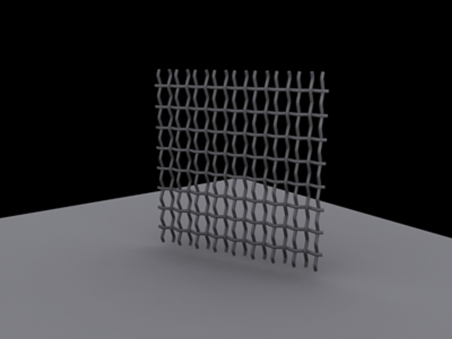 3d Model Wire Fence