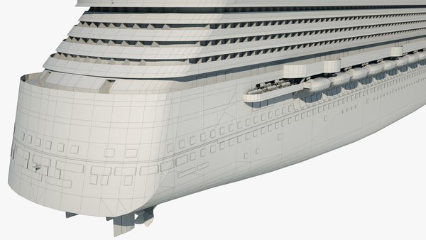 Cruise vessel carnival breeze 3D model - TurboSquid 1284475