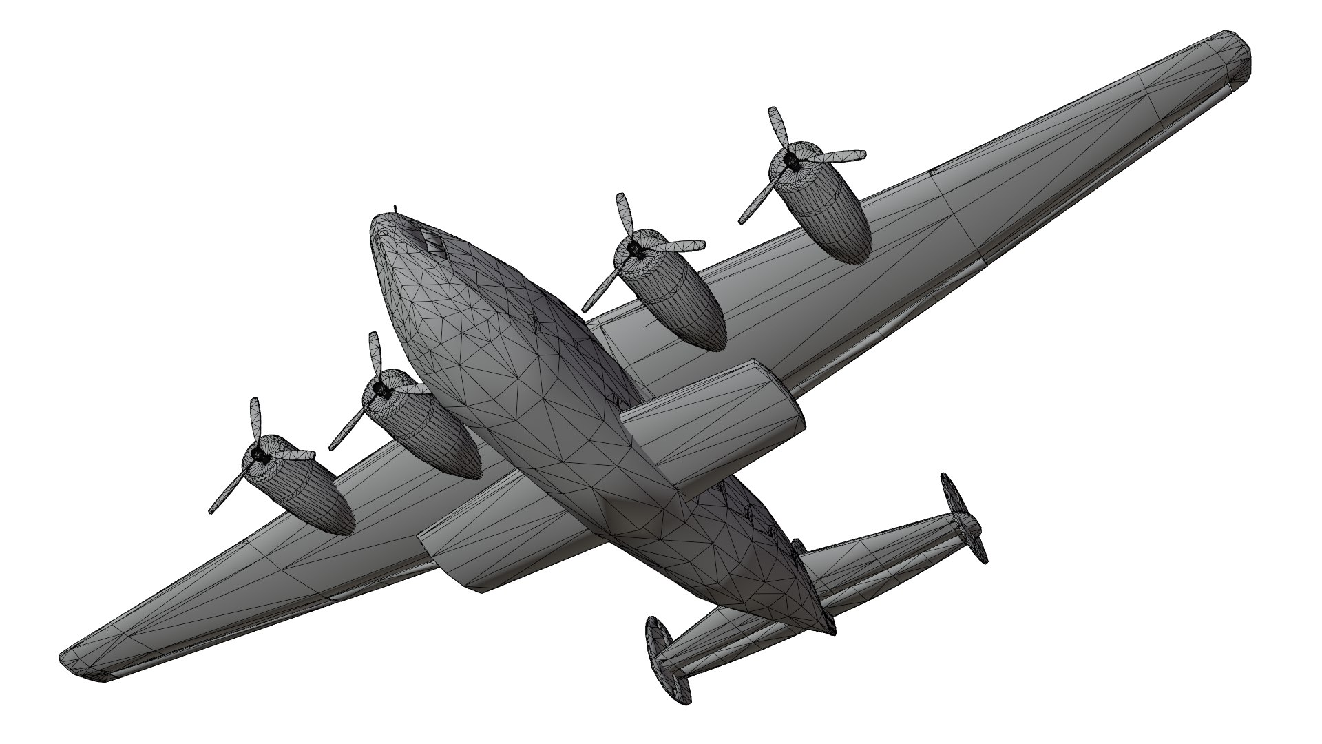3D Boeing 314 Model - TurboSquid 2227658