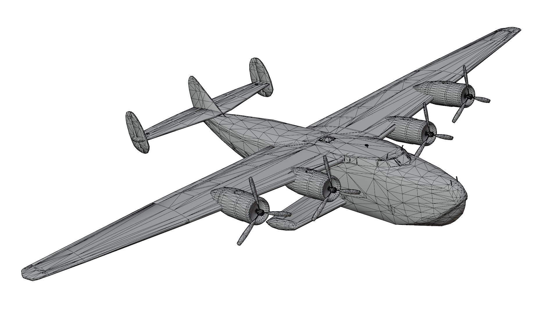 3D Boeing 314 Model - TurboSquid 2227658
