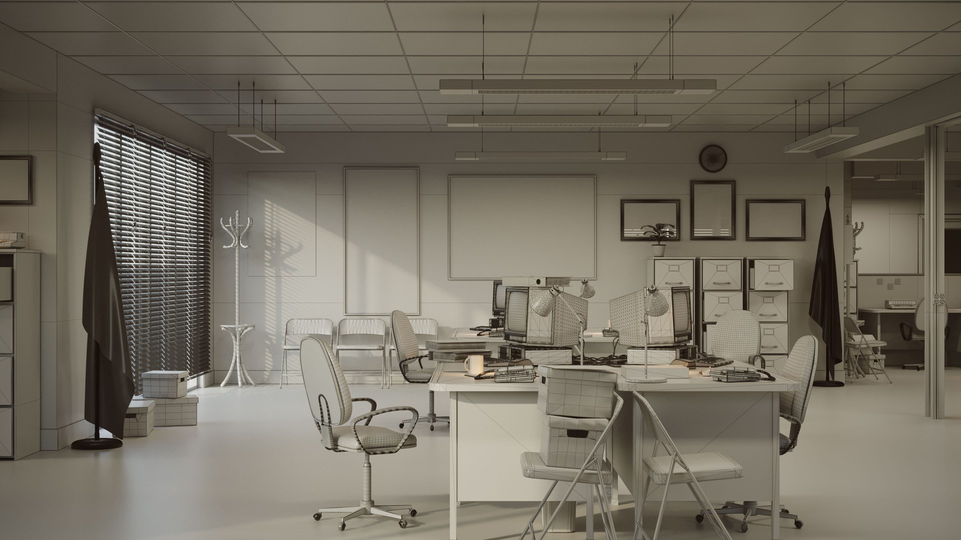 Police Department 3D Model - TurboSquid 2172007