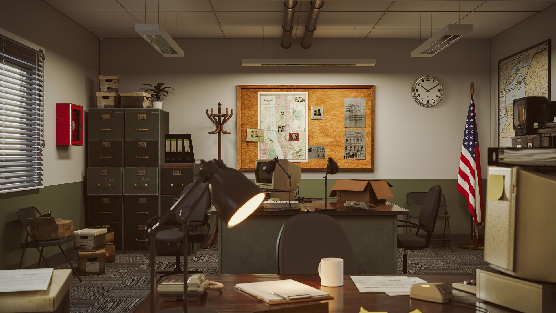 Police Department 3D Model - TurboSquid 2172007