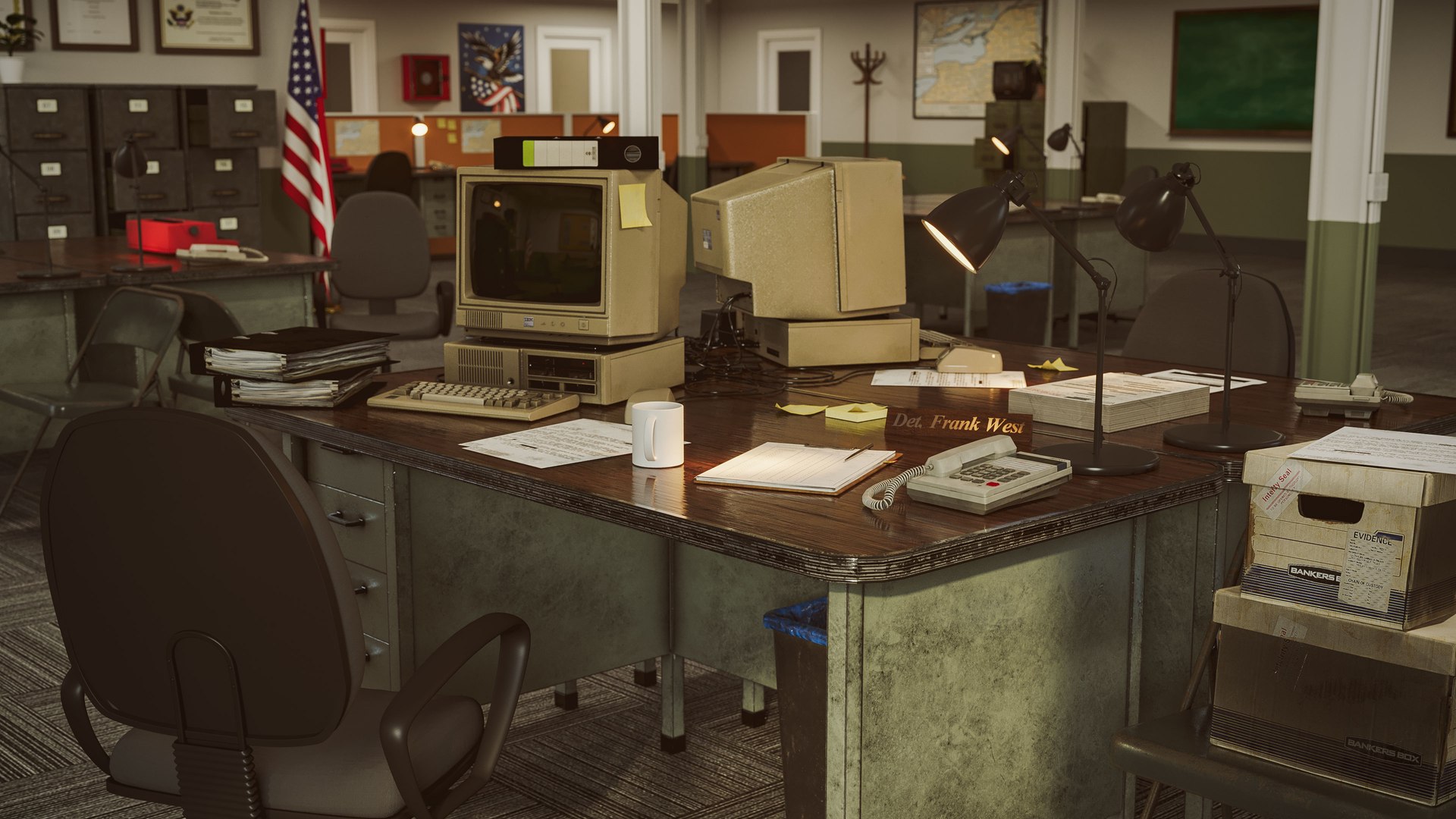 Police Department 3D Model - TurboSquid 2172007