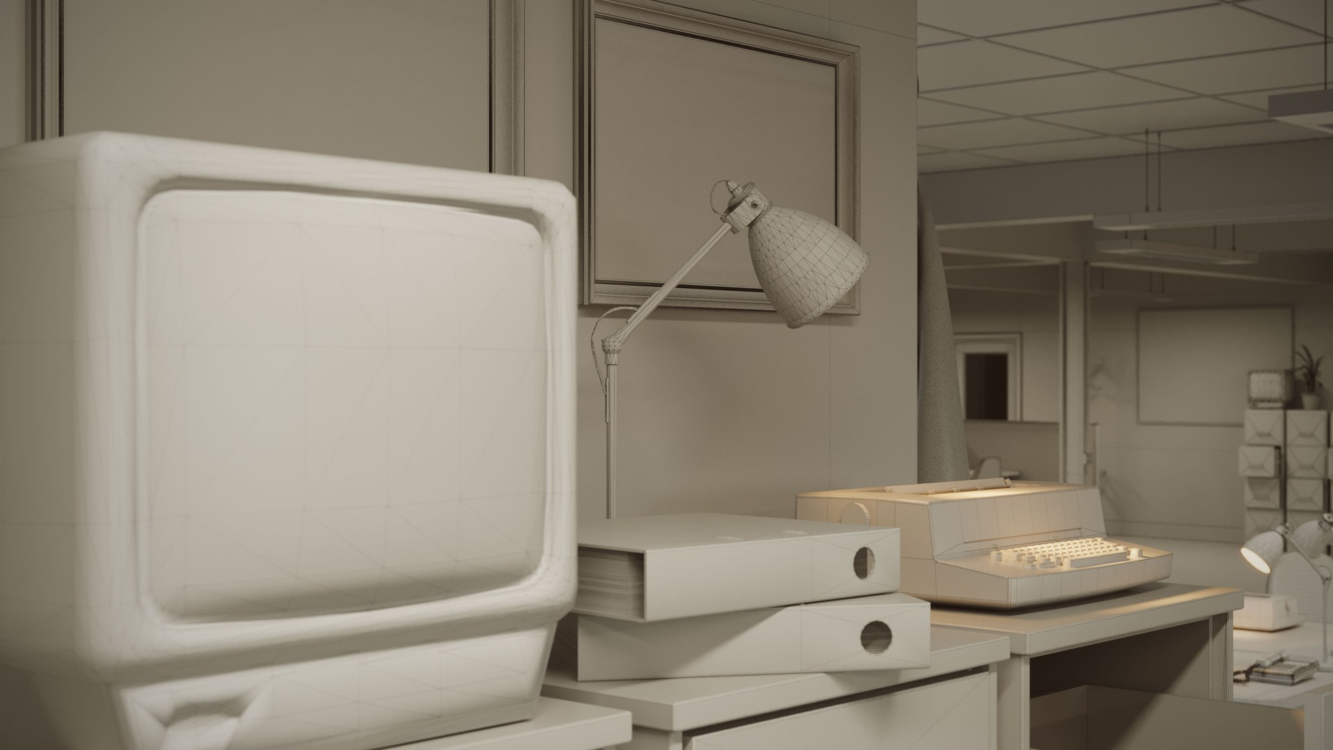 Police Department 3D Model - TurboSquid 2172007