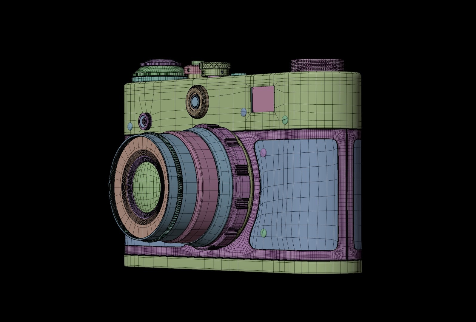 3D FED Camera Model - TurboSquid 1763478