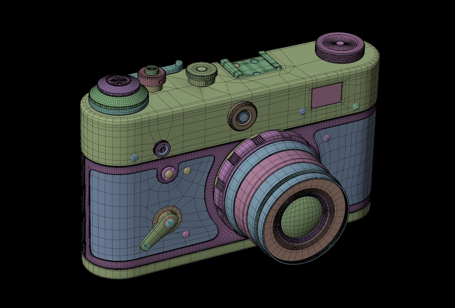 3D FED Camera Model - TurboSquid 1763478