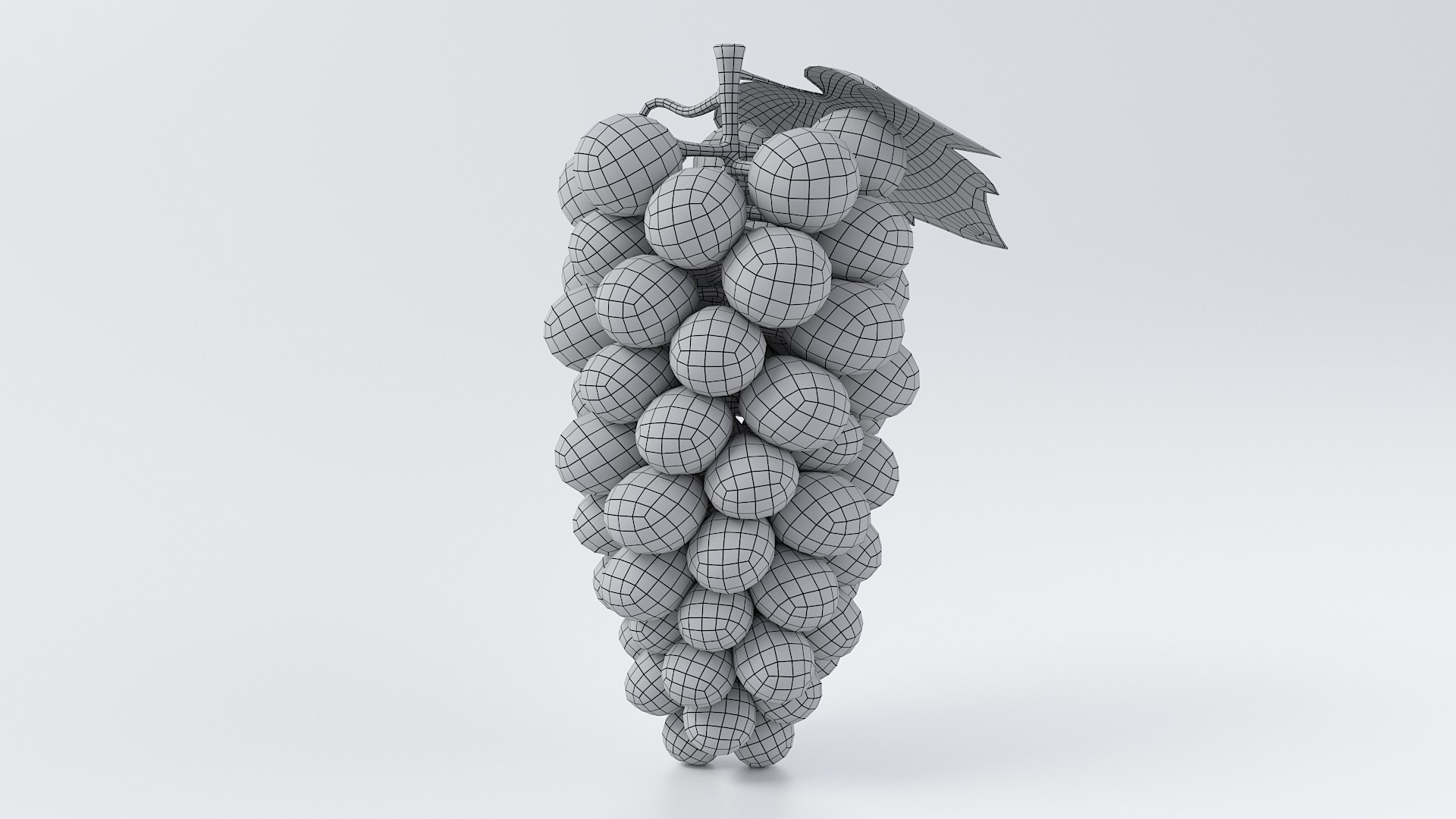 Cartoon Grapes Red 3D - TurboSquid 2088484