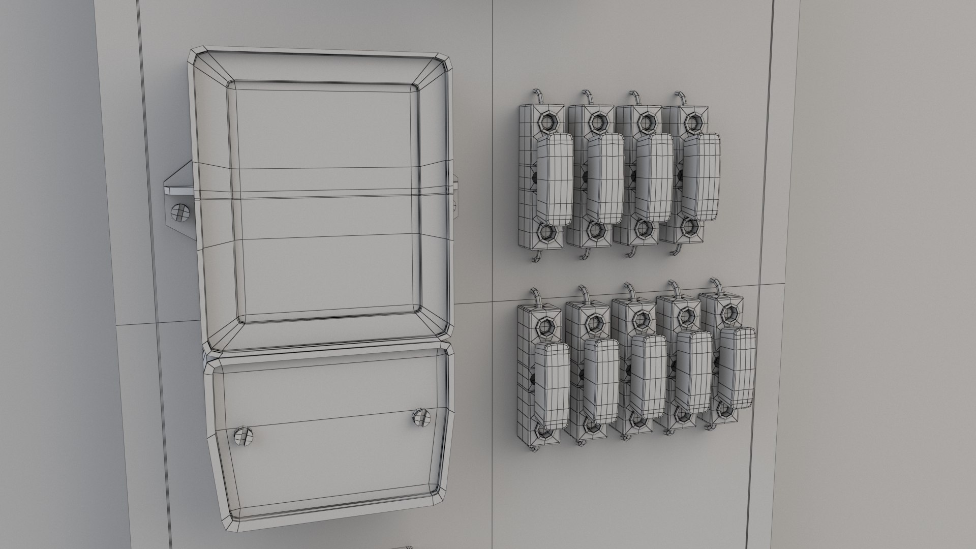 Electrical Panel 3D Model - TurboSquid 1882807