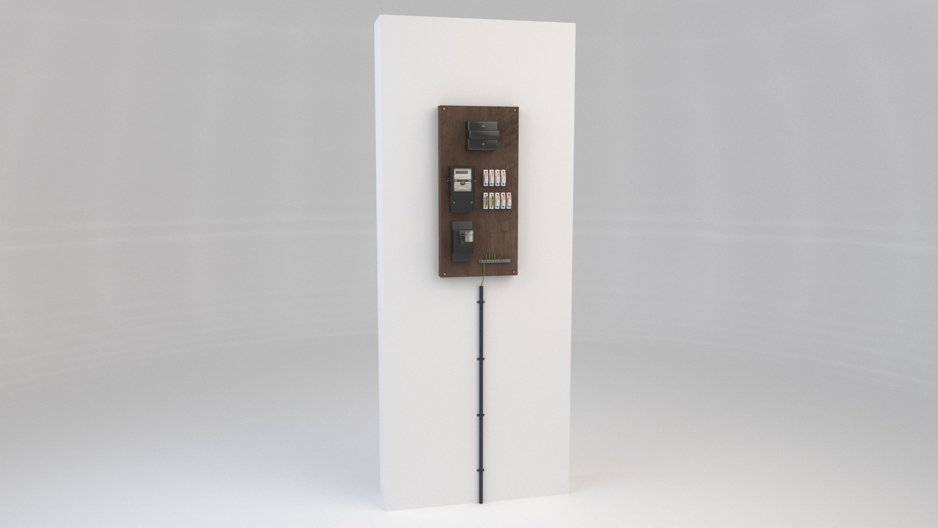 Electrical Panel 3D Model - TurboSquid 1882807