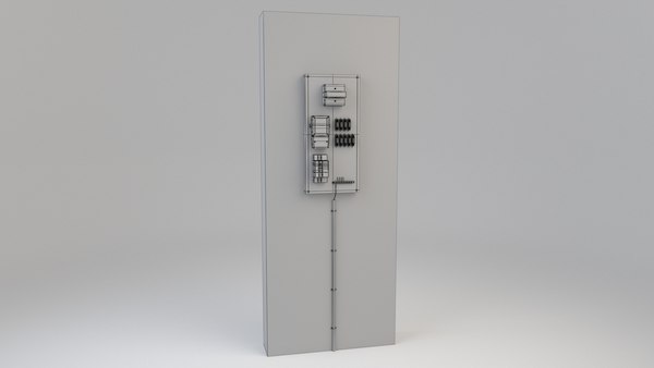 Electrical Panel 3D model - TurboSquid 1882807