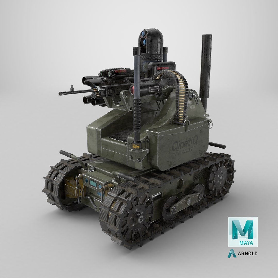 MAARS Combat Robot Realtime 3D Model - TurboSquid 2319617