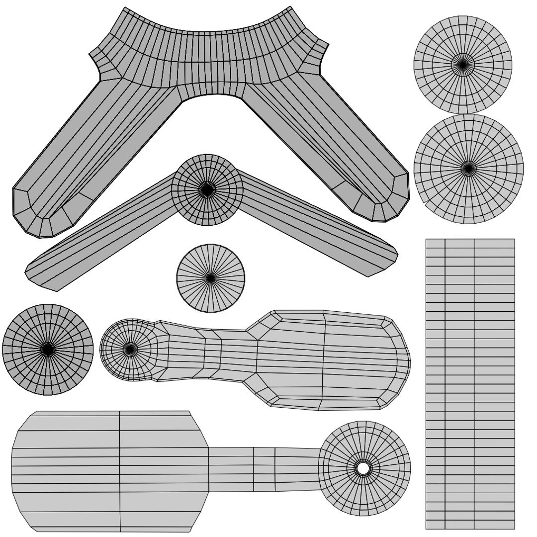 Chesterfield Realistic Leather Sofa Full Set 3ds Max 3D Model ...