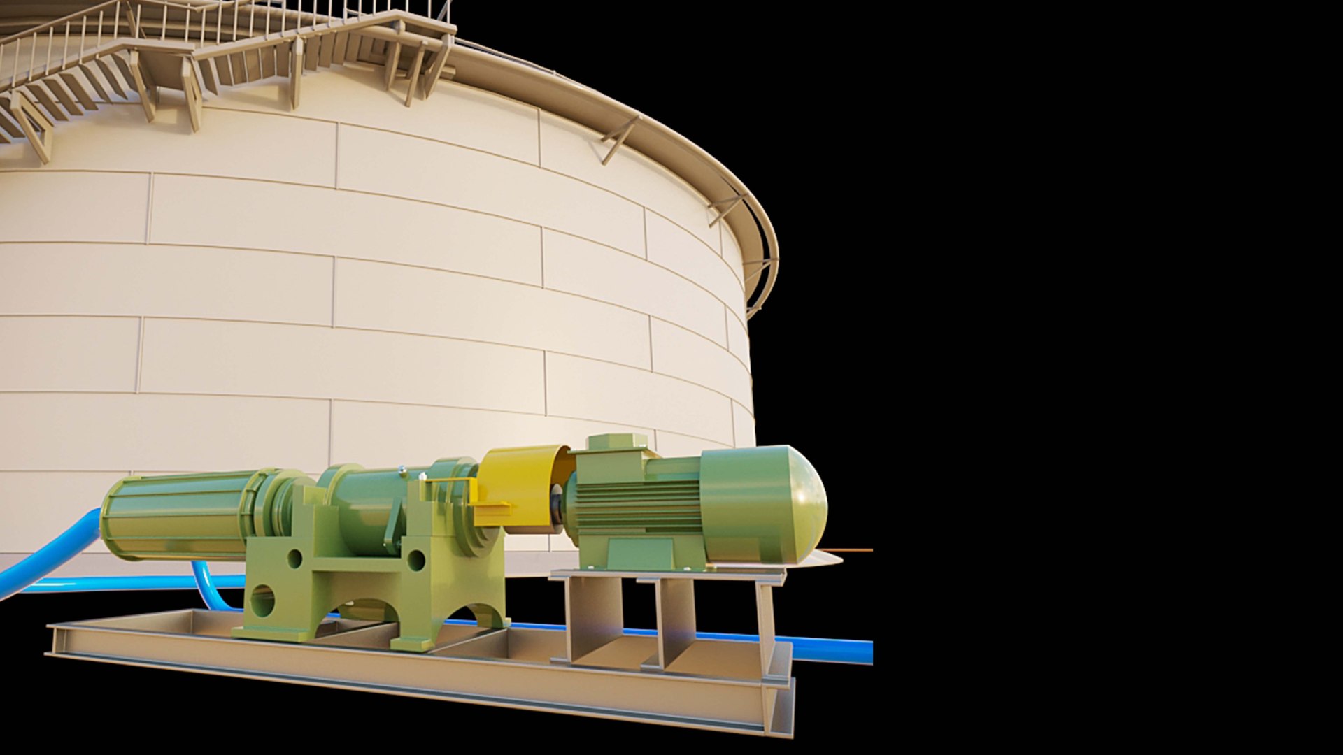 3D Model Oil Tank - TurboSquid 1760474