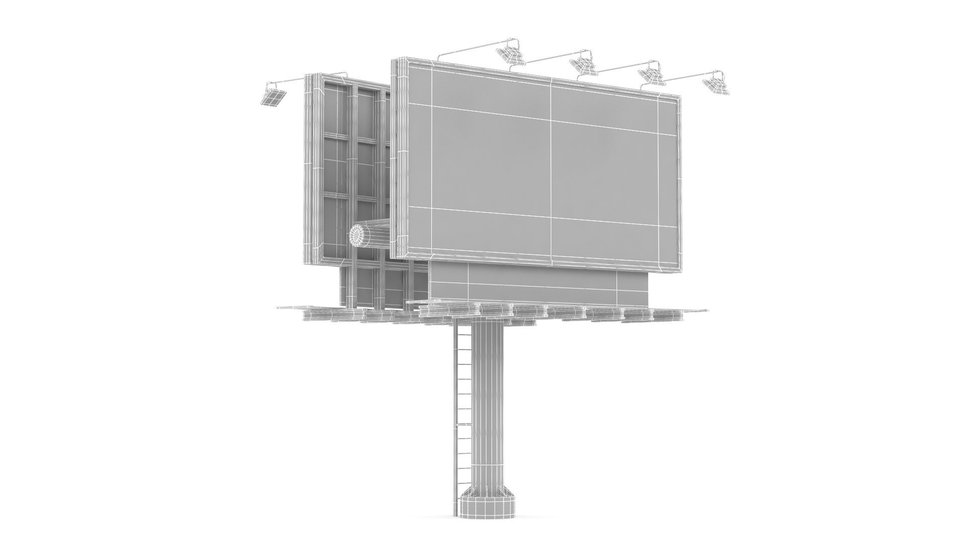 Billboard 3D Model - TurboSquid 2223114