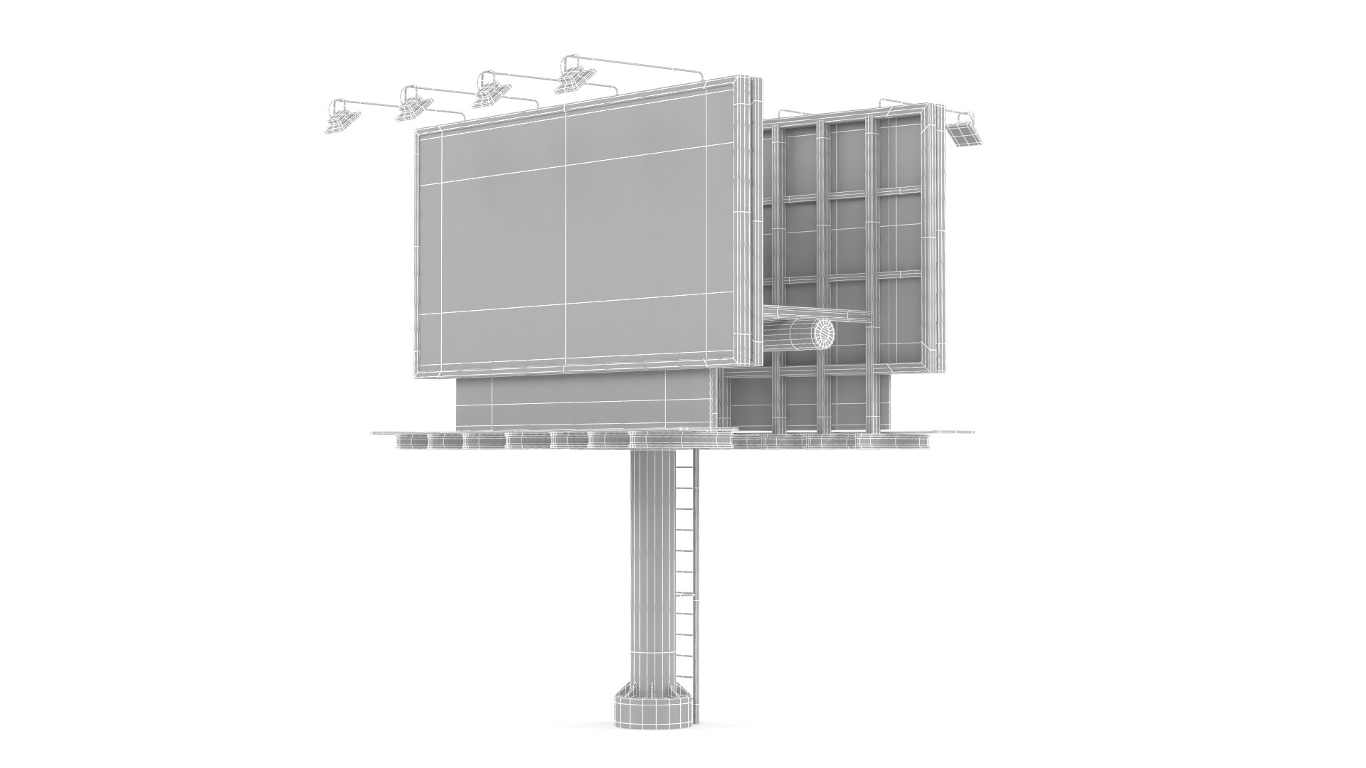 Billboard 3D Model - TurboSquid 2223114