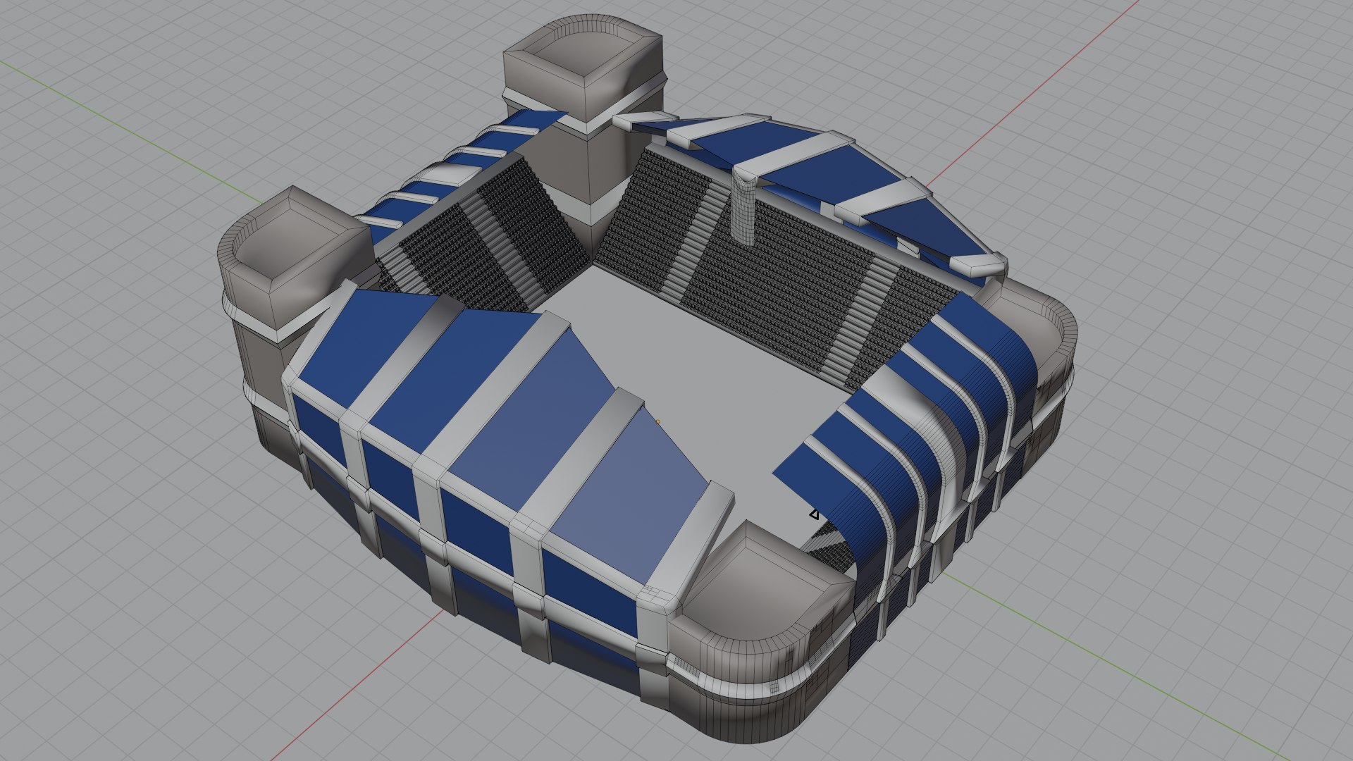 Football Stadium - Chelsea 3D - TurboSquid 1882251